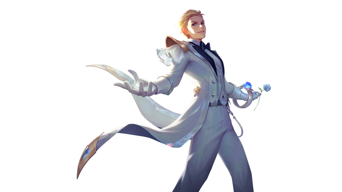 Crystal Rose Ezreal Render (League of Legends) by Sineerie on DeviantArt