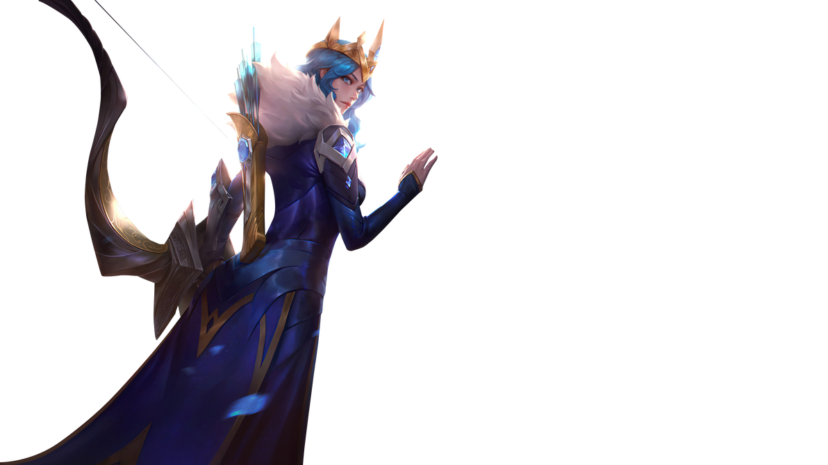 Queen Ashe Render (League of Legends/Wild Rift) by Sineerie on DeviantArt