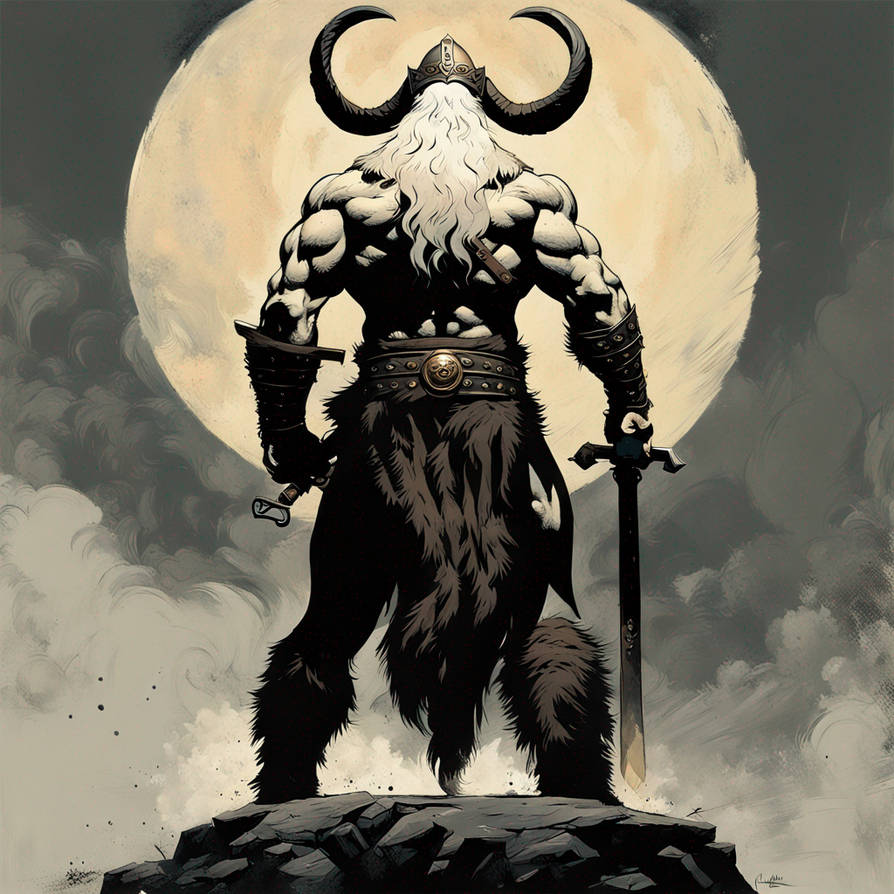 Odin (God of War) in the style of Frank Frazetta by TwinSix1973 on ...