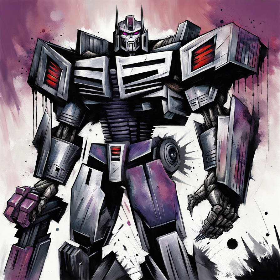 Megatron in the style of Simon Bisley art by TwinSix1973 on DeviantArt