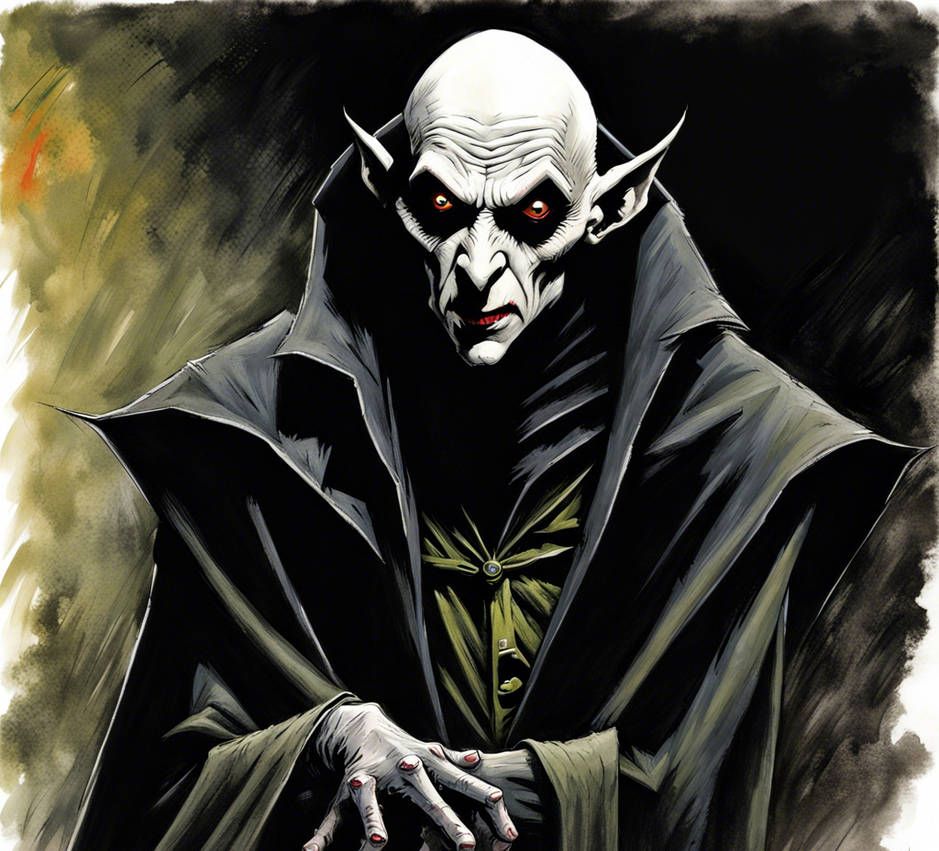 Nosferatu in the style of Simon Bisley art by TwinSix1973 on DeviantArt