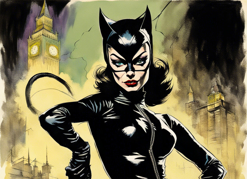 Catwoman in the style of Simon Bisley art by TwinSix1973 on DeviantArt