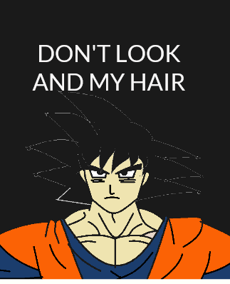GOKU'S HAIR by sonicmathews on DeviantArt