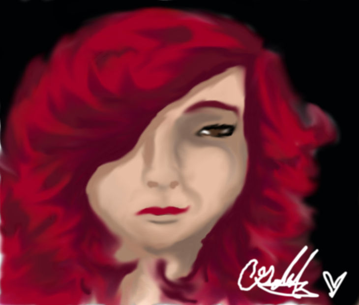 red lady? by CassieCougar on DeviantArt