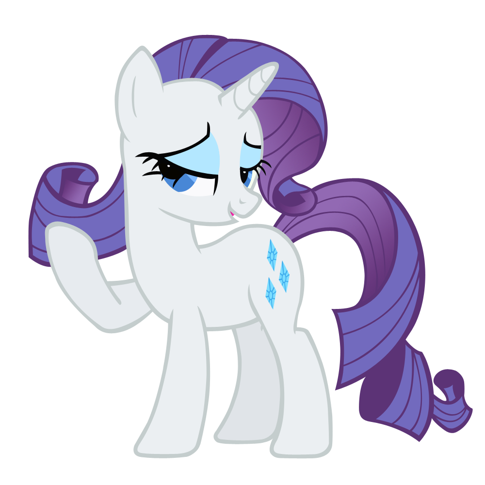 Rarity vector by punchingshark on DeviantArt