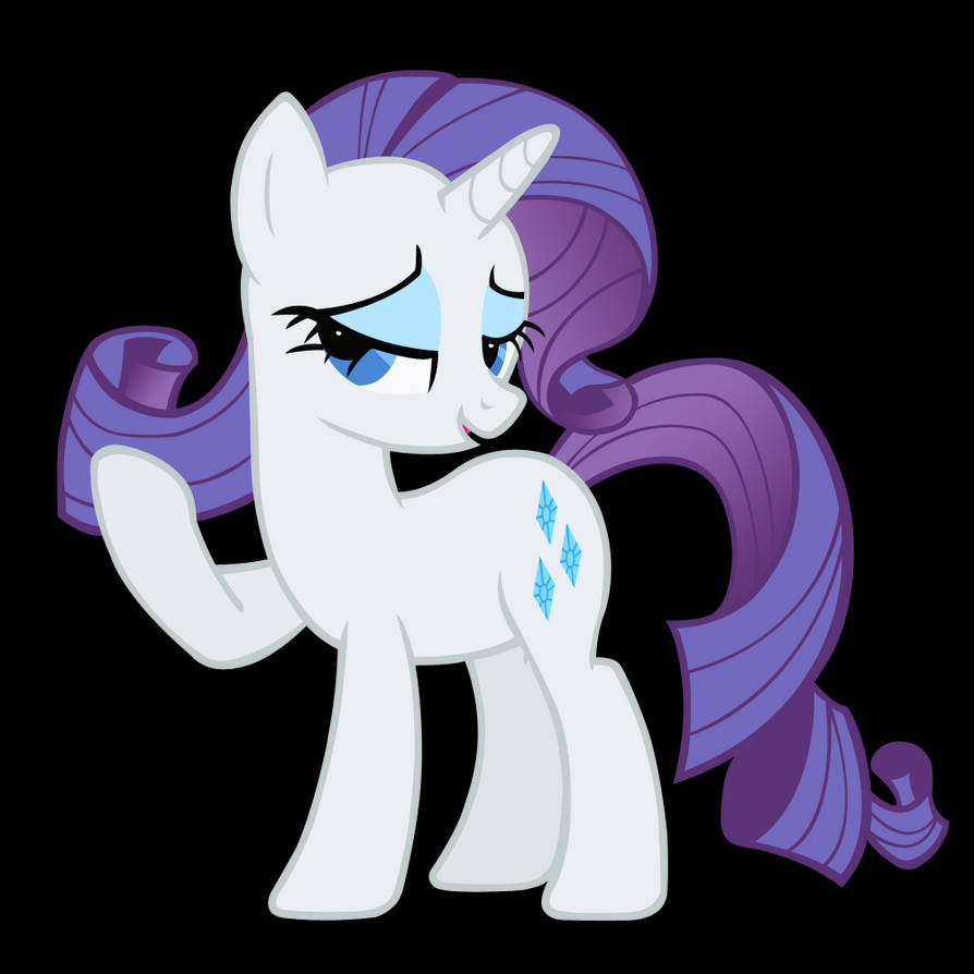 Rarity vector by punchingshark on DeviantArt