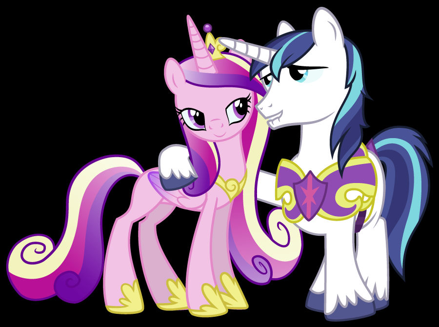 Cadence and Shining Armor by punchingshark on DeviantArt
