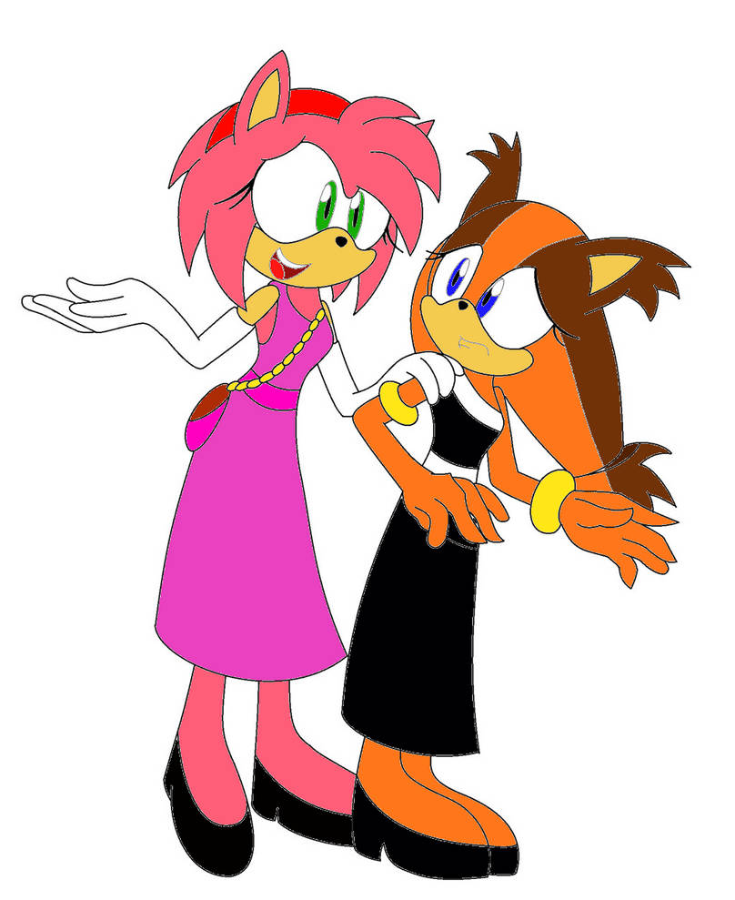Sticks and Amy's Fancy Dresses by LouisEugenioJR1990 on DeviantArt
