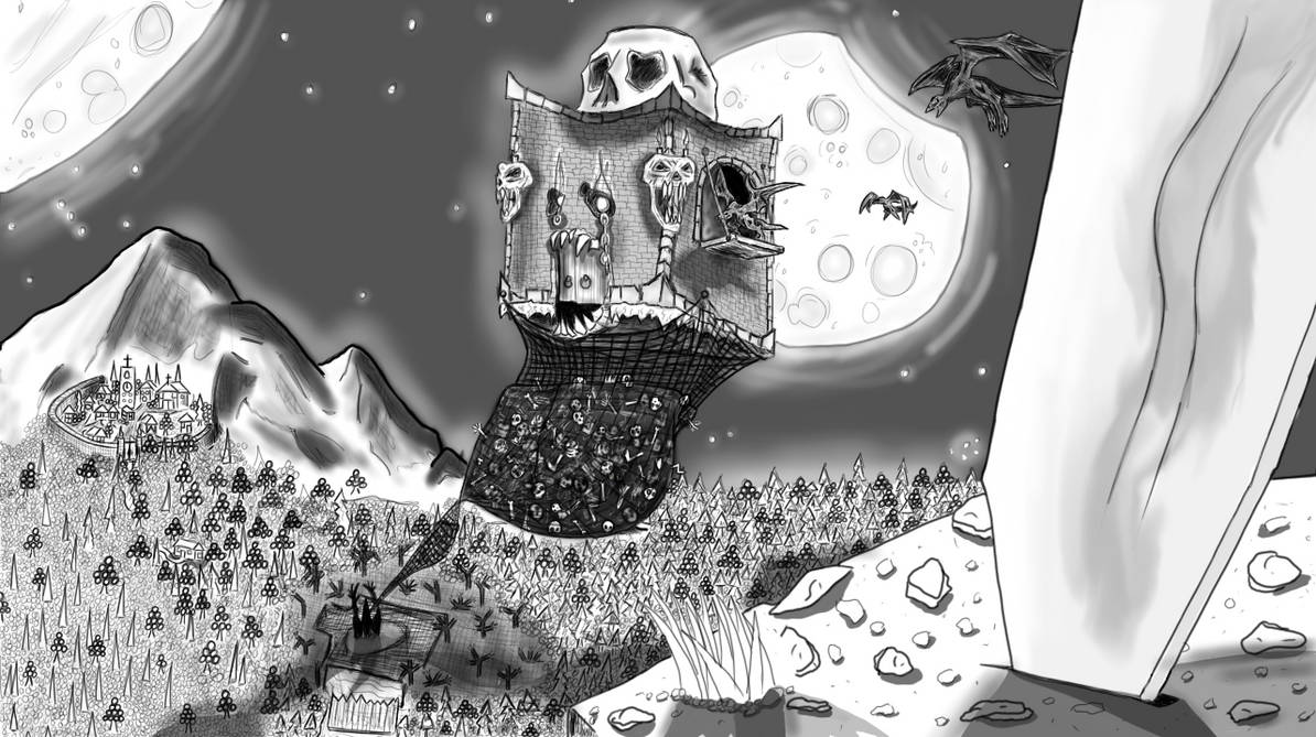 Evil Castle by SirWillingham on DeviantArt