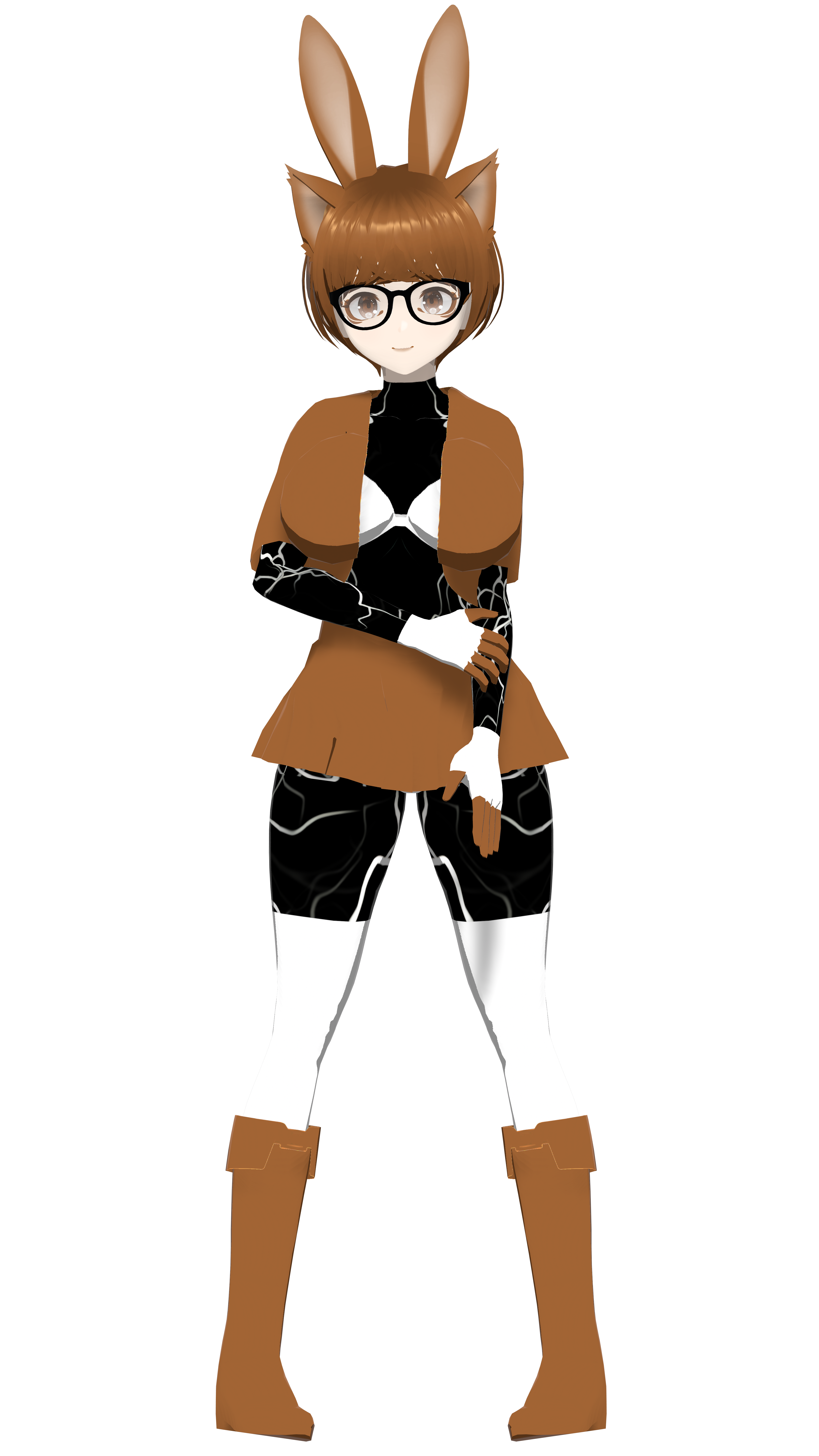 Introducing Rouge: Vroid Studio OC as MMD Model! by frechdachs971 on ...