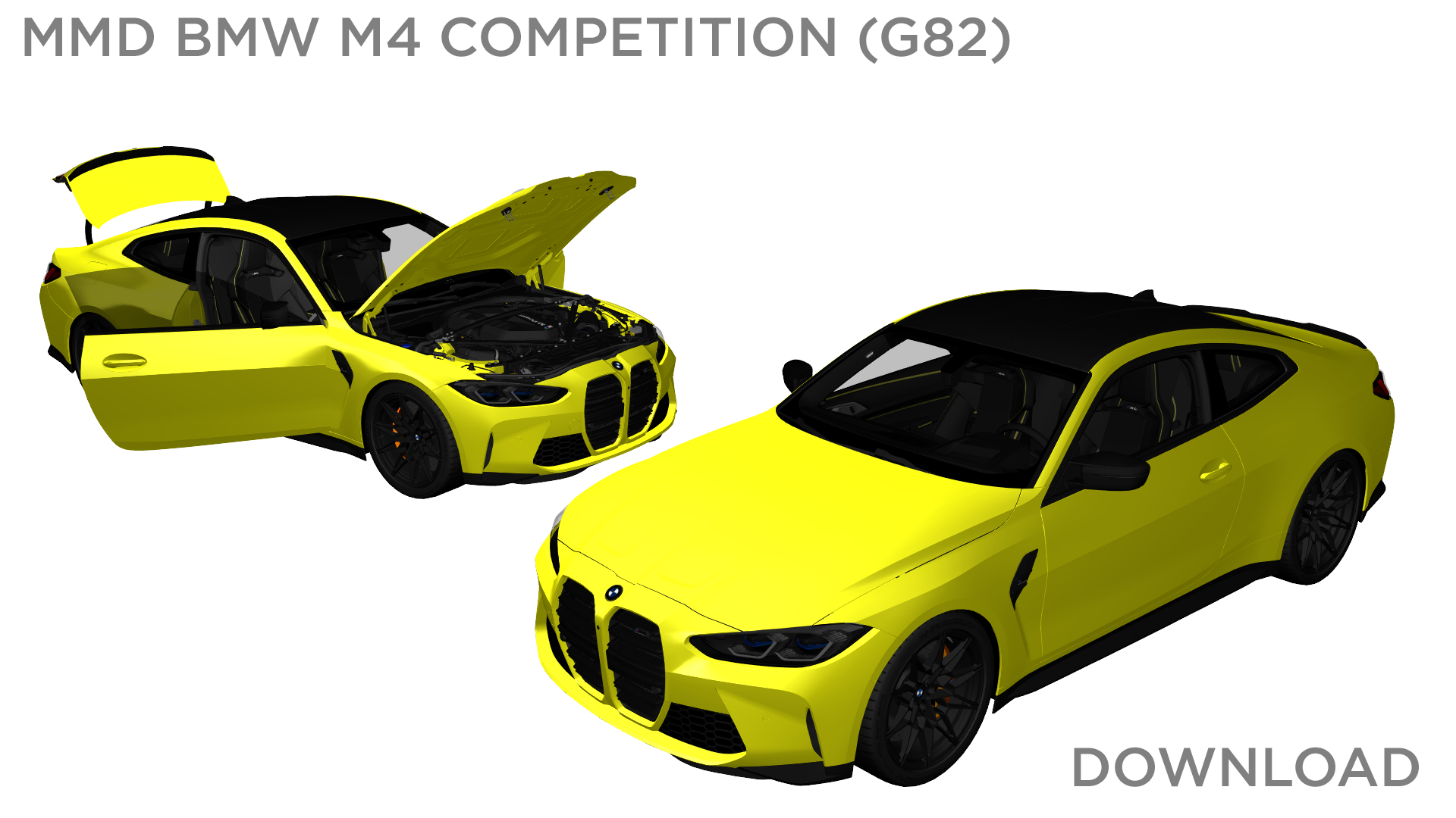 MMD BMW M4 Competition 2021 DL by MaeveSterling on DeviantArt