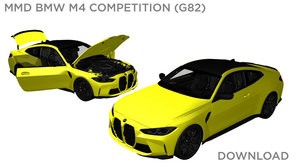 MMD BMW M4 Competition 2021 DL by MaeveSterling on DeviantArt