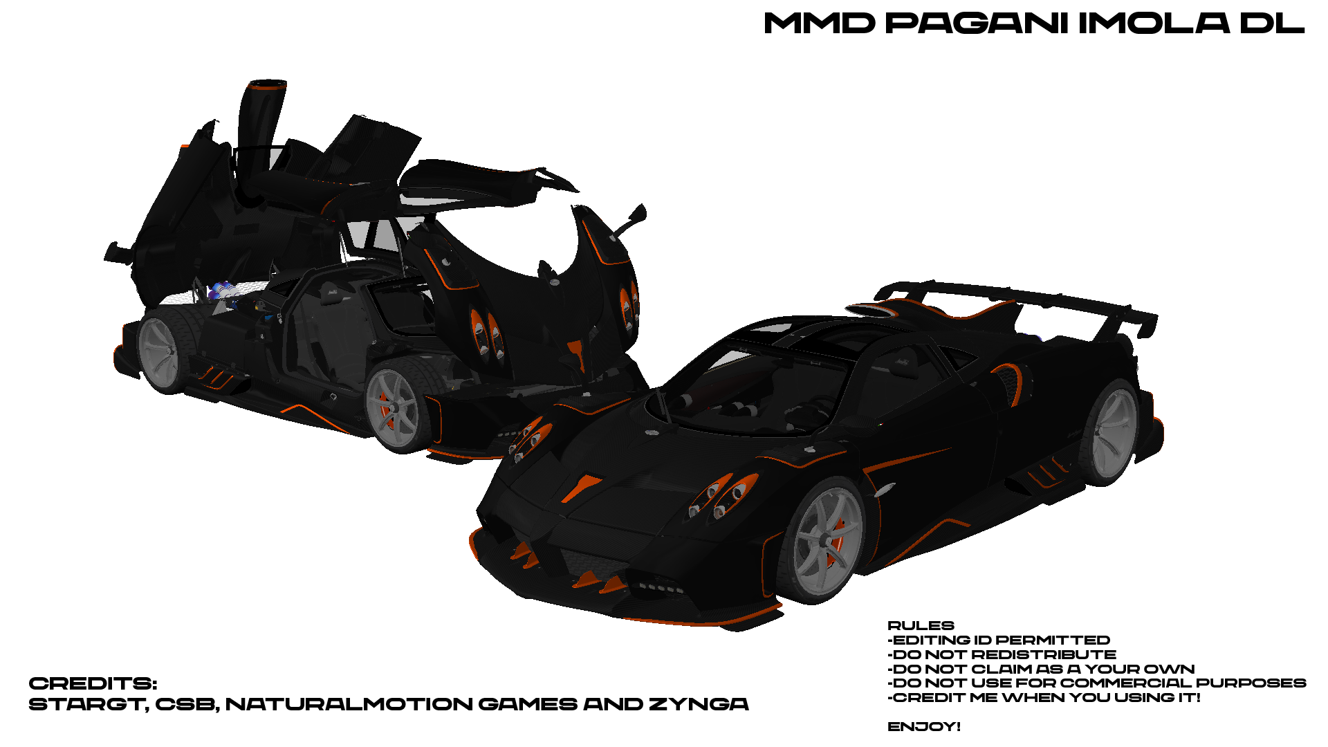 MMD Pagani Imola DL by MaeveSterling on DeviantArt