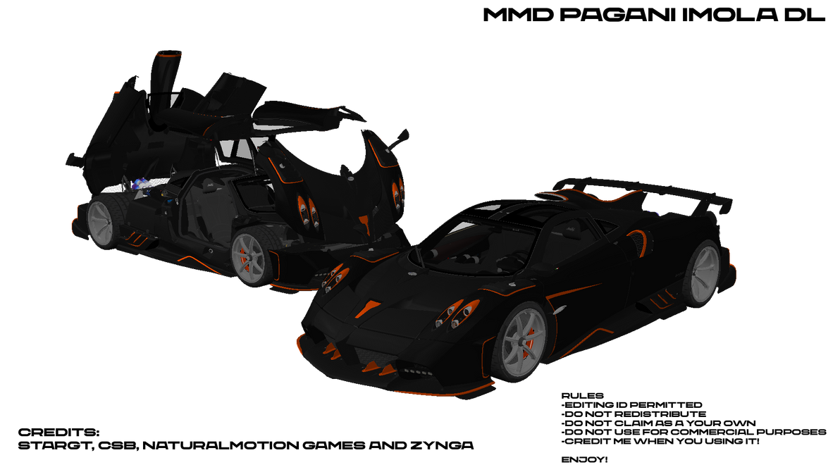 MMD Pagani Imola DL by MaeveSterling on DeviantArt