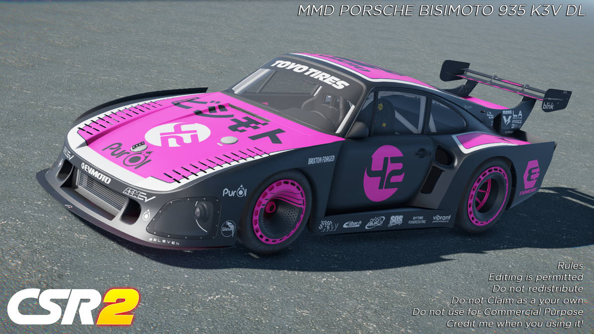 MMD Porsche Bisimoto 935 K3V DL by MaeveSterling on DeviantArt