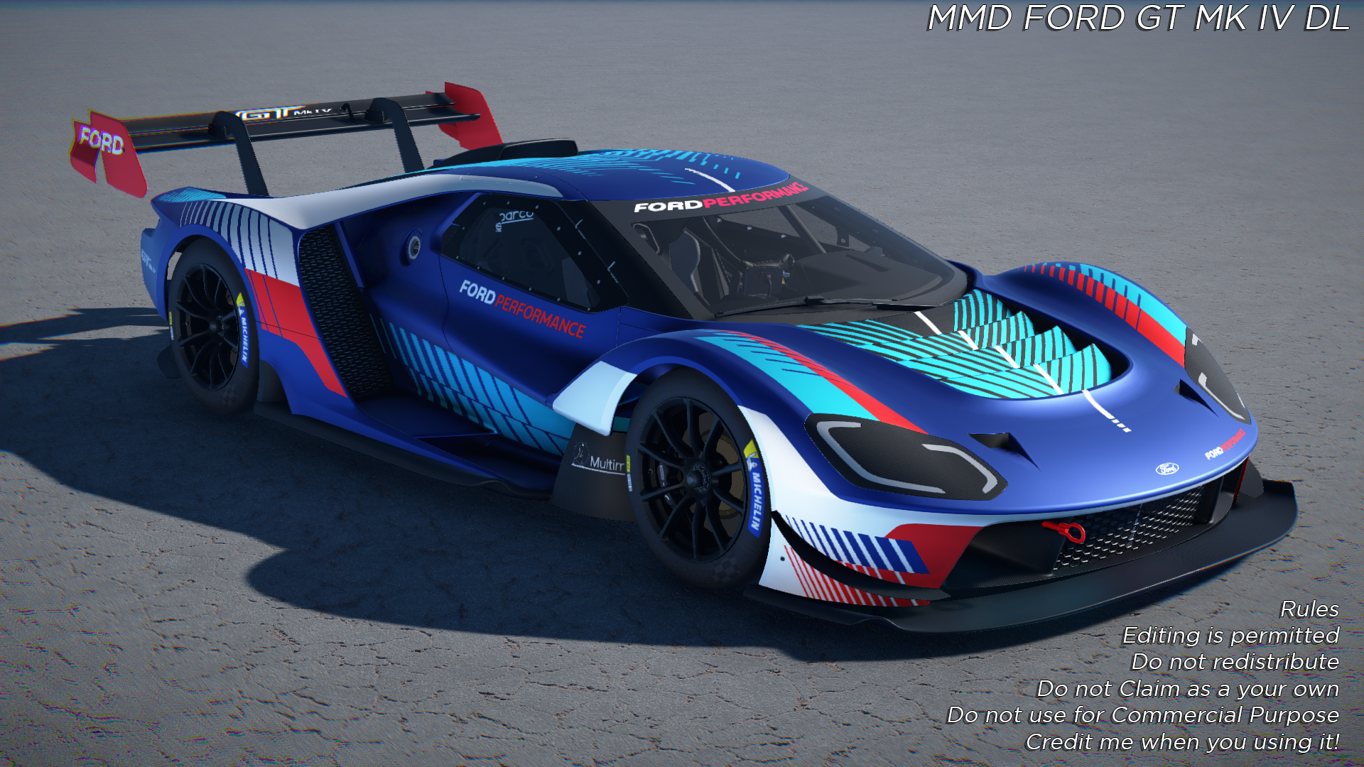 MMD Ford GT Mk IV DL by MaeveSterling on DeviantArt