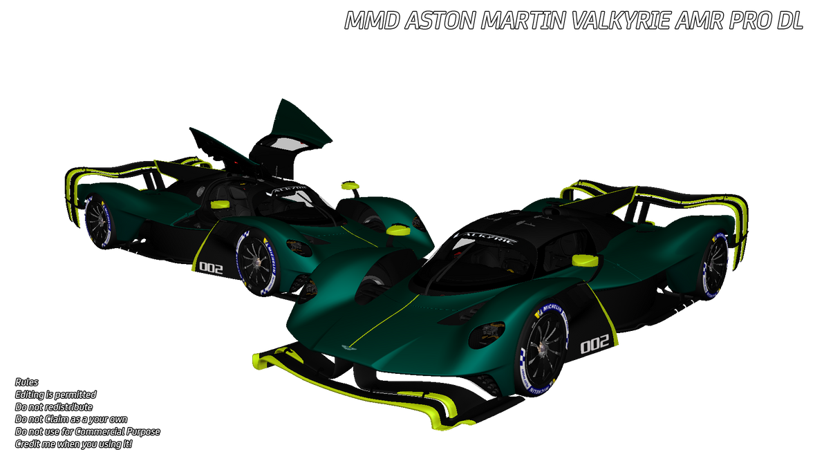 MMD Aston Martin Valkyrie AMR Pro 2022 DL by MaeveSterling on DeviantArt