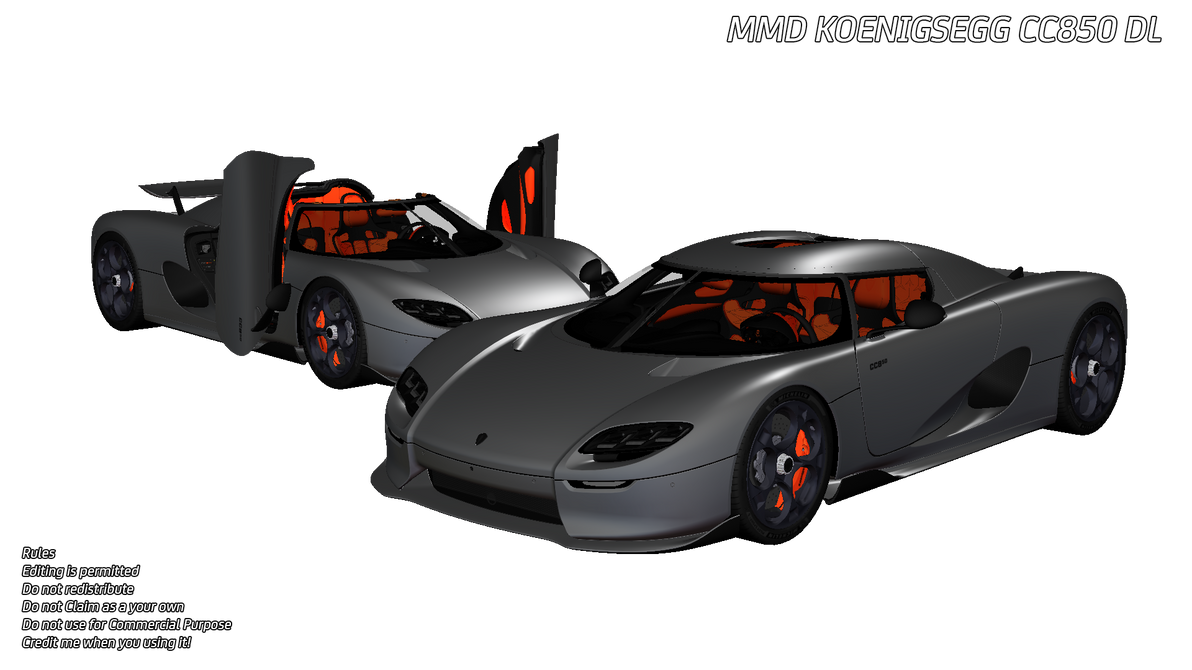 MMD Koenigsegg CC850 DL by MaeveSterling on DeviantArt