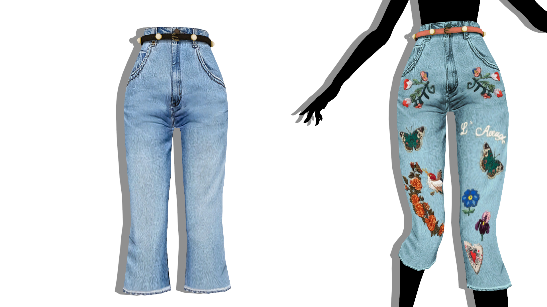 MMD - Sims 4 Pearl Jeans by fake-n-true on DeviantArt