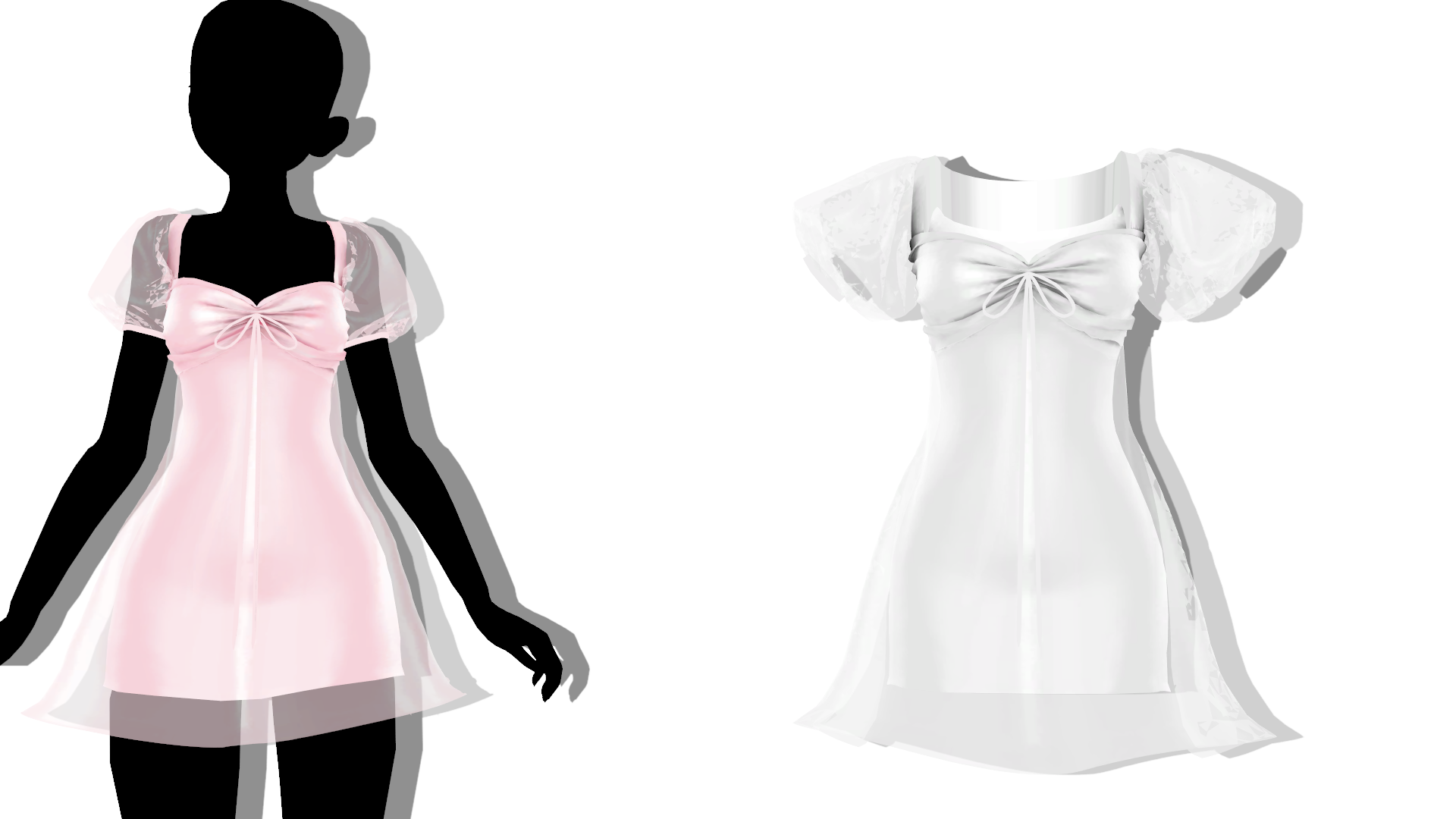 MMD - Sims 4 Layered Short Dress by fake-n-true on DeviantArt