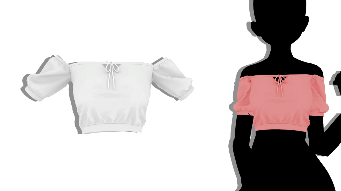 MMD - Sims 4 TALIAH blouse by fake-n-true on DeviantArt