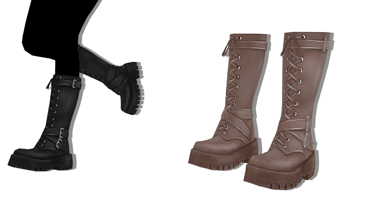 MMD - Sims 4 Marci Boots by fake-n-true on DeviantArt