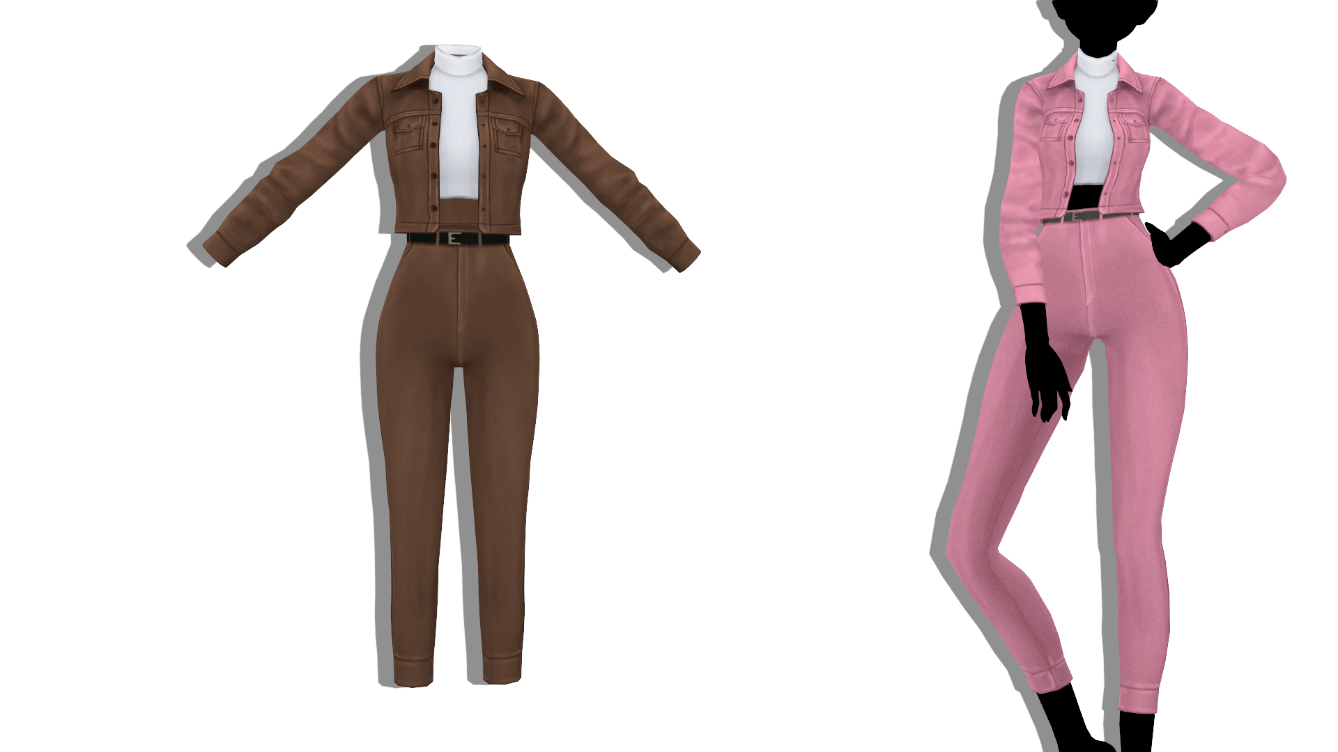 MMD - Sims 4 Magda Outfit by fake-n-true on DeviantArt
