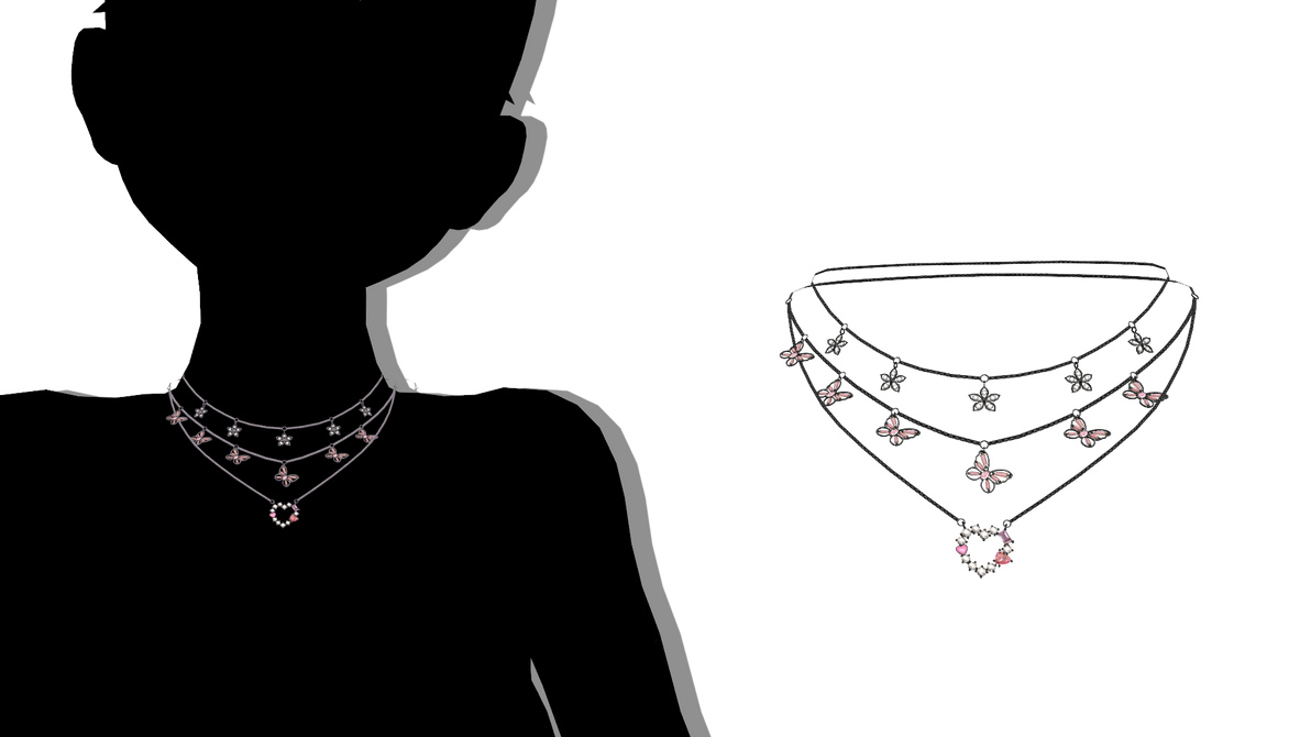 MMD - Sims 4 Sophia Necklace by fake-n-true on DeviantArt