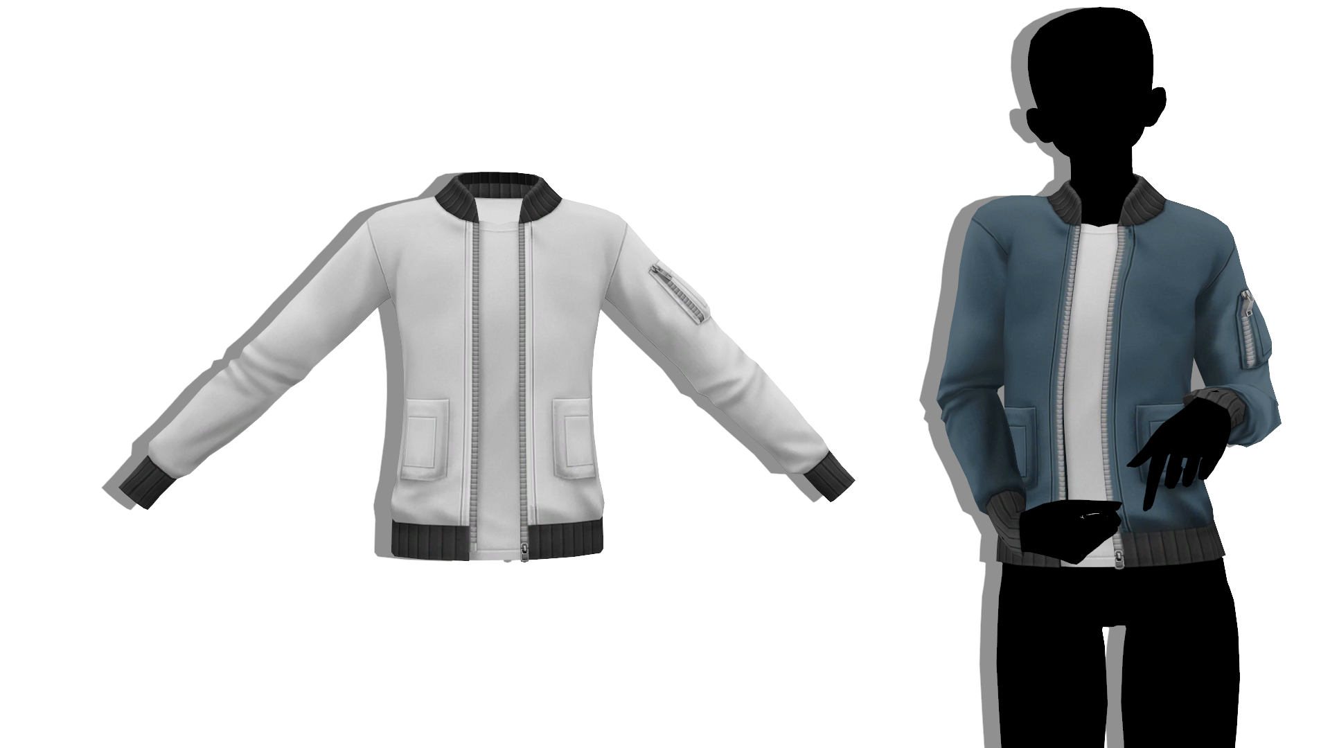 MMD - Sims 4 AxA - Gabriel Jacket by fake-n-true on DeviantArt