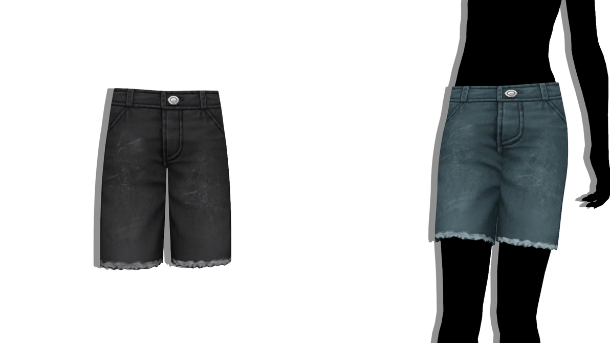 MMD - Sims 4 AxA - Isaiah Shorts by fake-n-true on DeviantArt