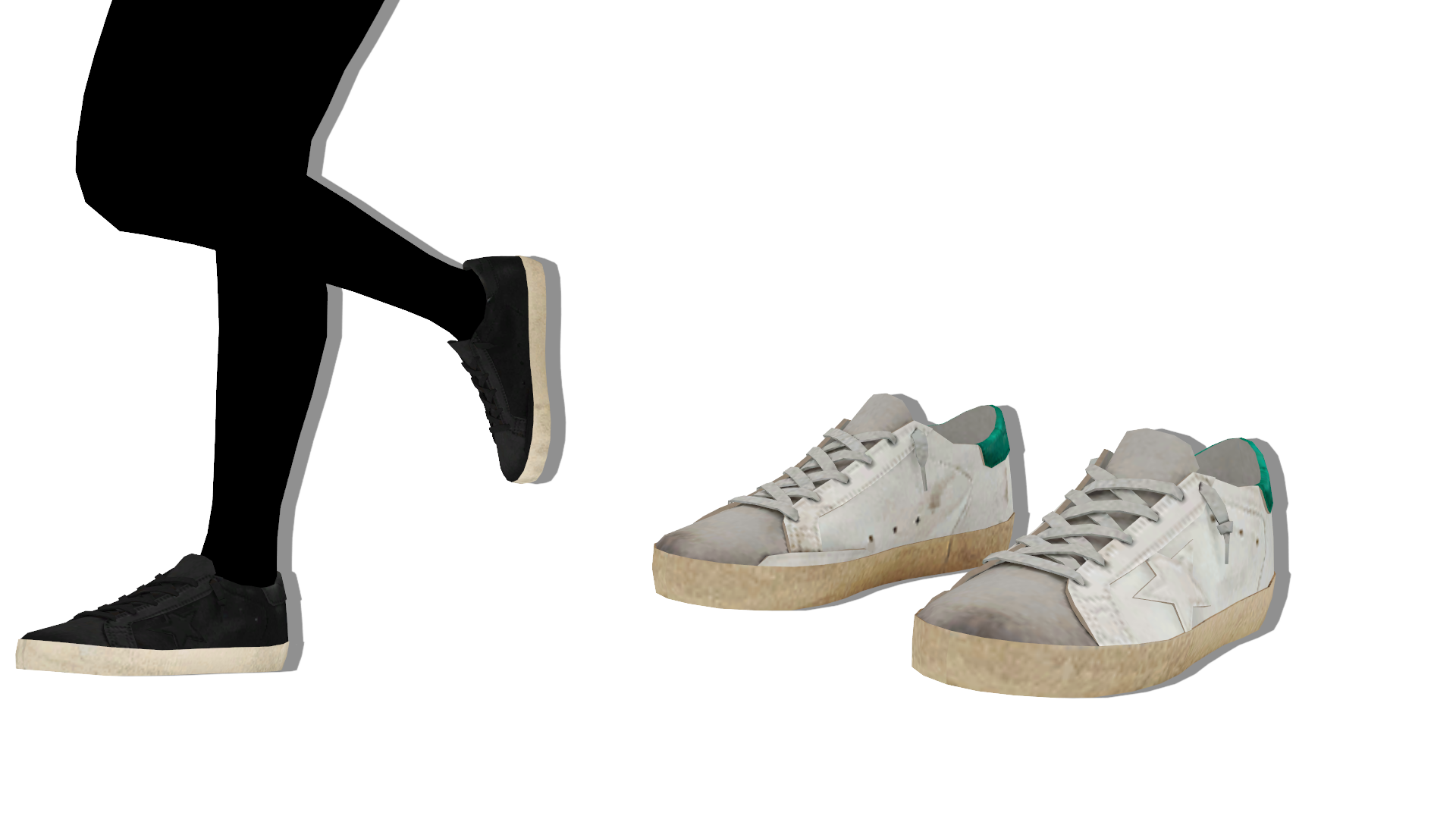 MMD - Sims 4 Super Star Sneakers by fake-n-true on DeviantArt