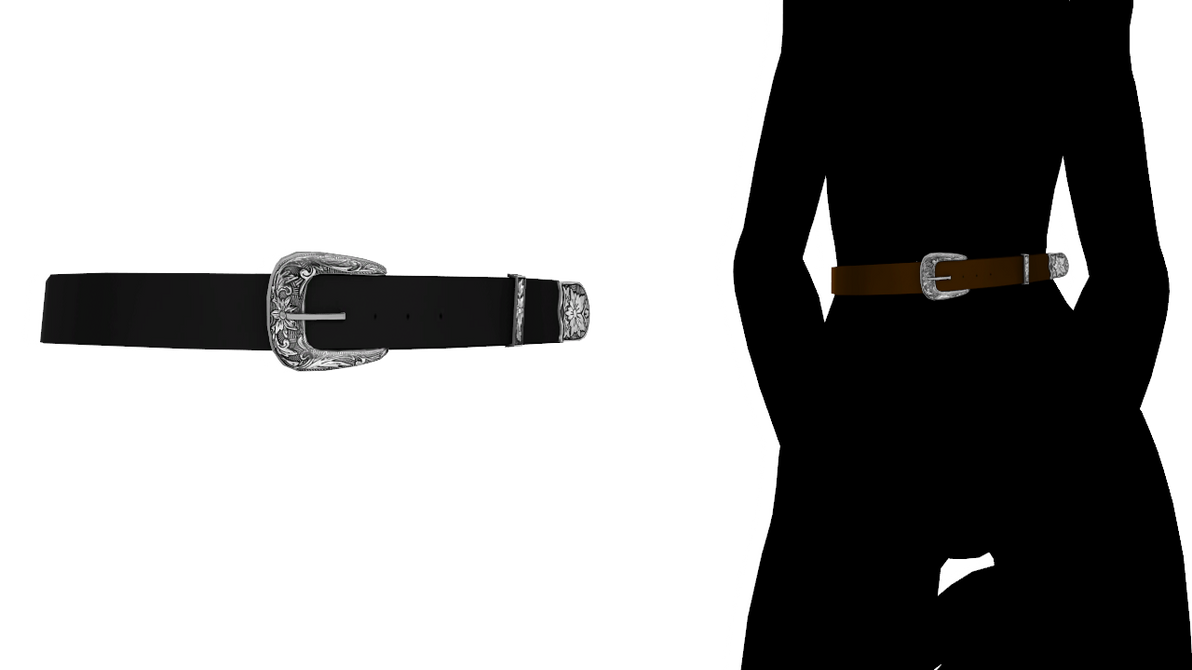 MMD - Sims 4 Western Belt by fake-n-true on DeviantArt