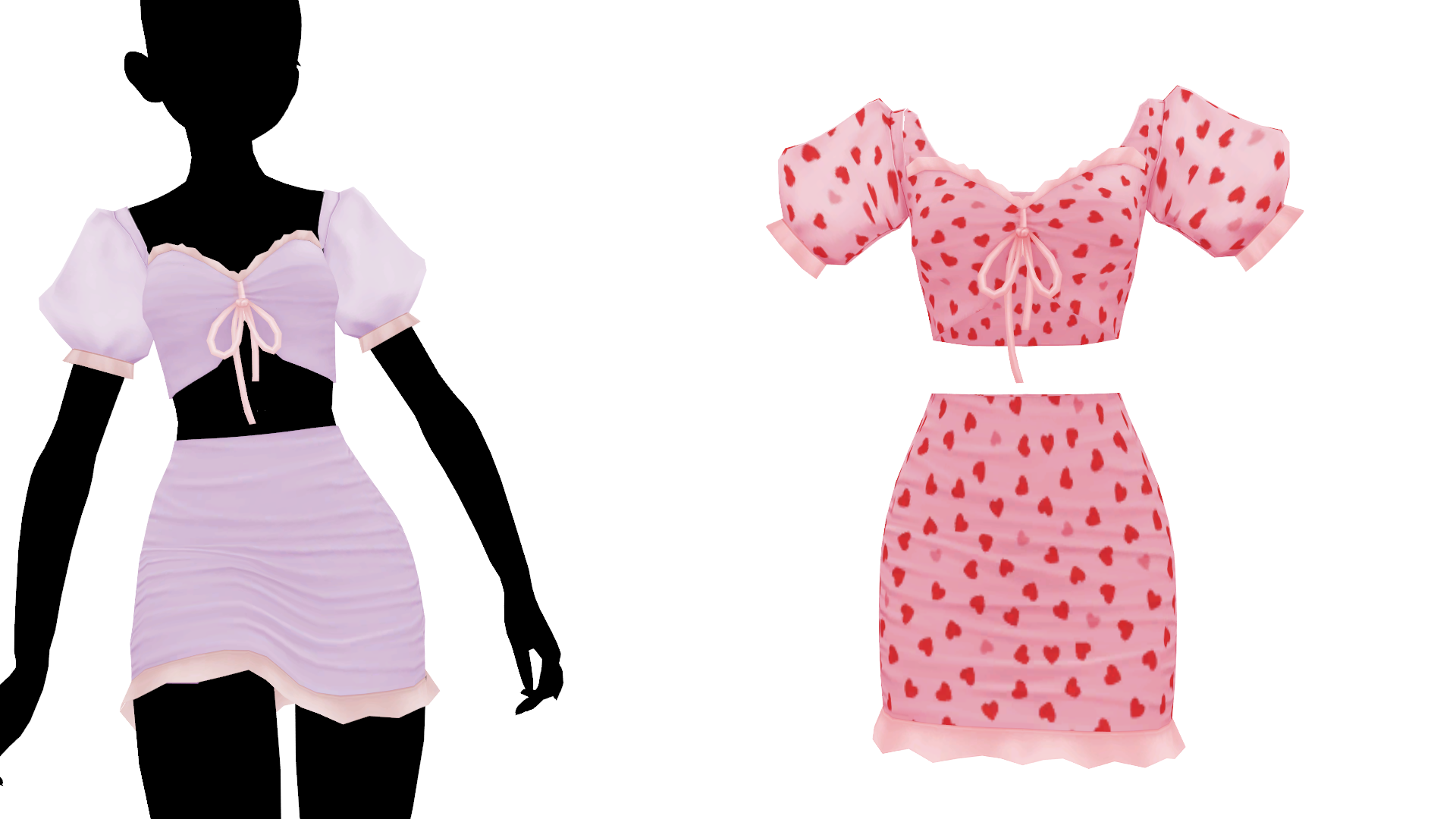 MMD - Sims 4 Hearty Dress by fake-n-true on DeviantArt