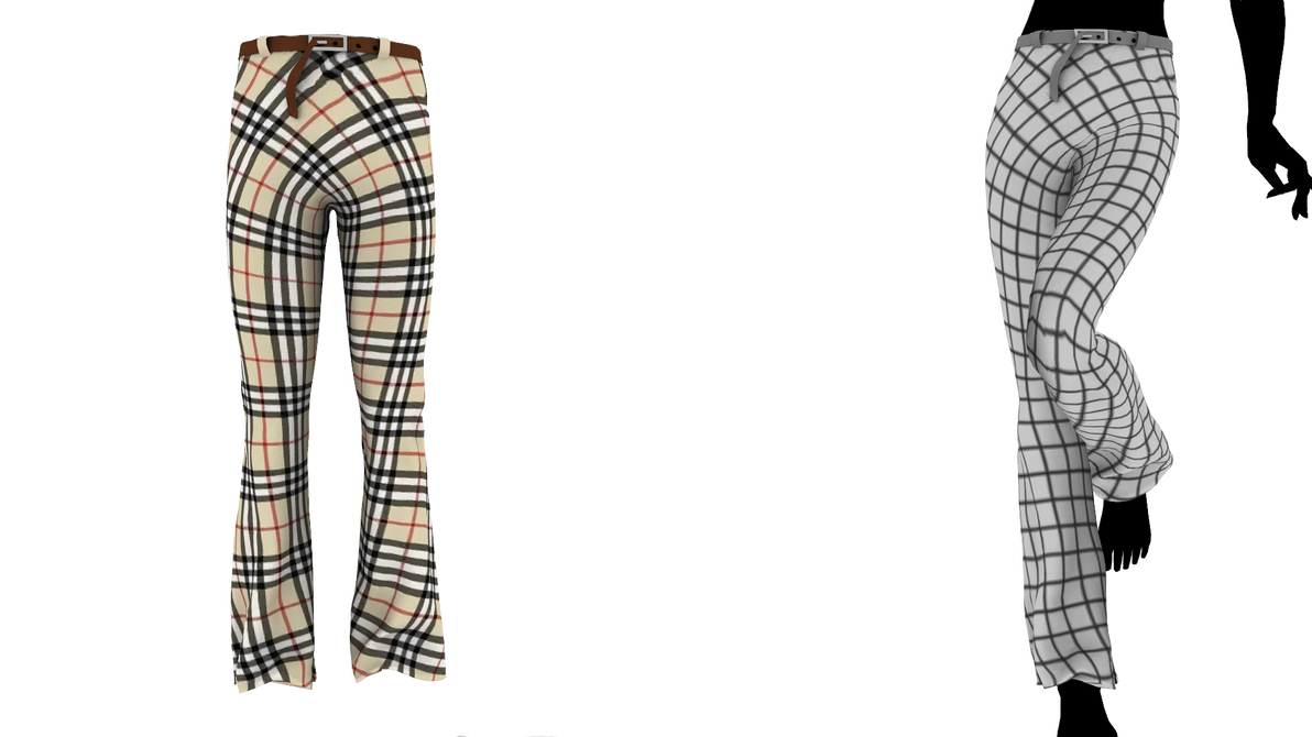 MMD - Sims 4 Flared Jeans by fake-n-true on DeviantArt
