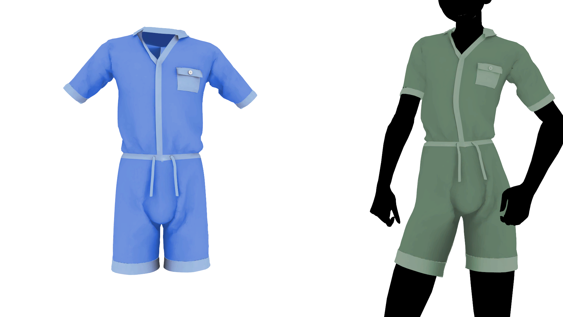 MMD - Sims 4 REX jumpsuit by fake-n-true on DeviantArt