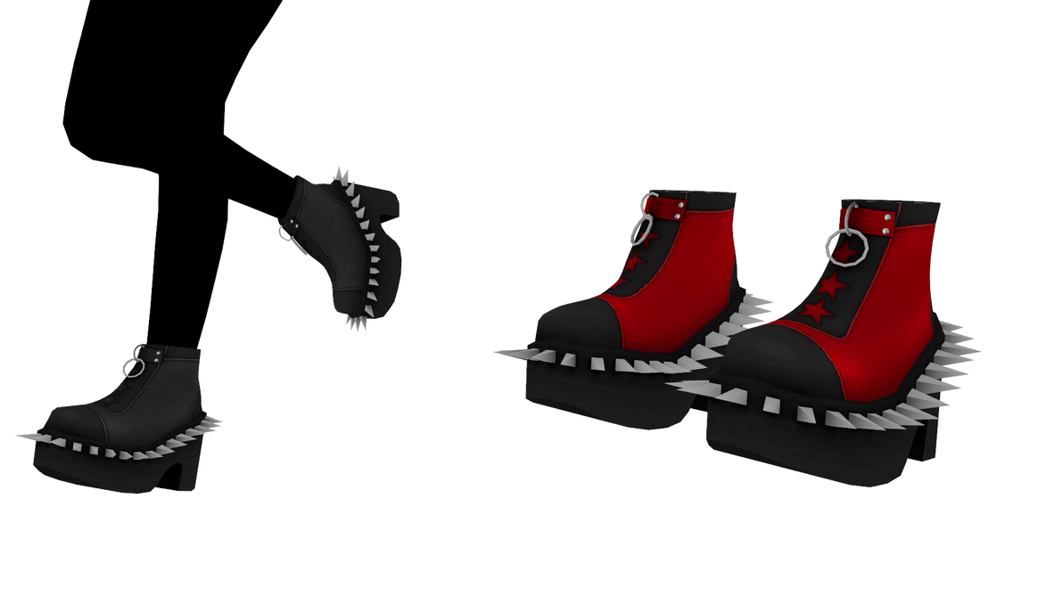 MMD - Sims 4 Loverboy Shoes by fake-n-true on DeviantArt