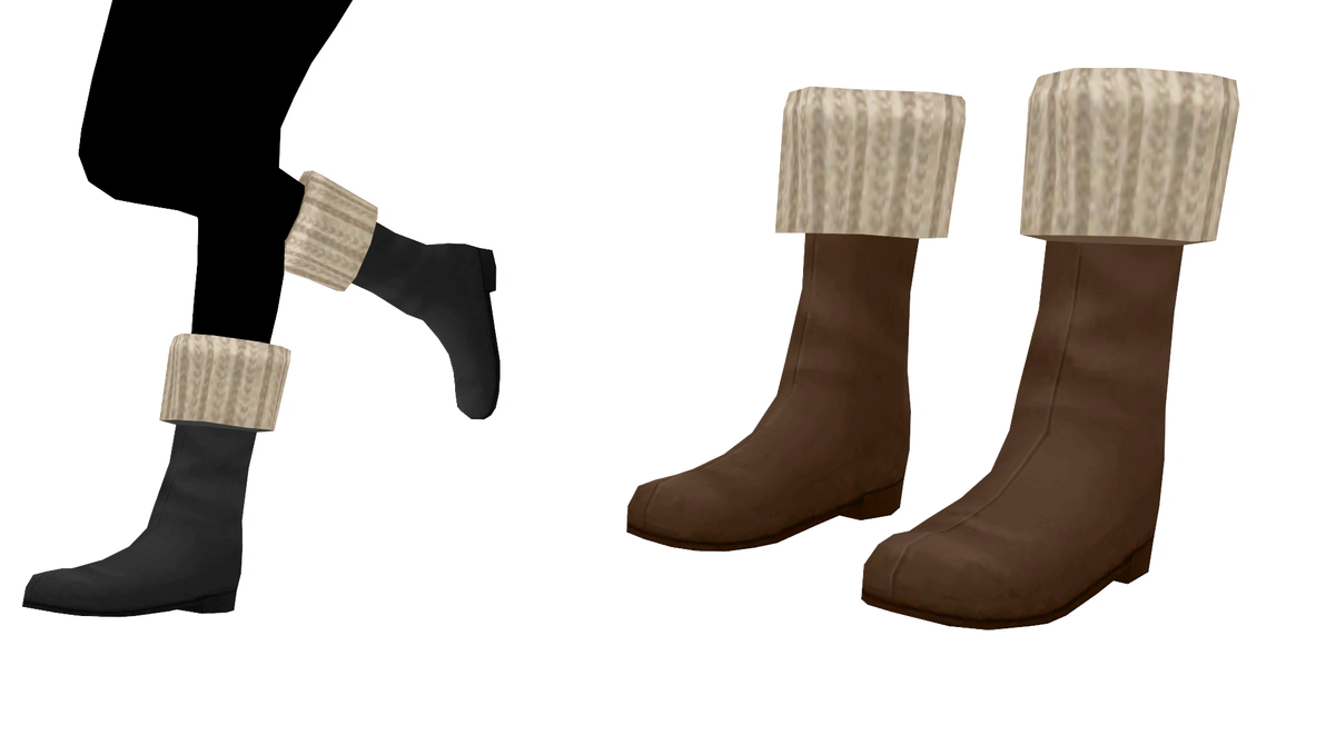 MMD - Sims 4 Sock Boots by fake-n-true on DeviantArt
