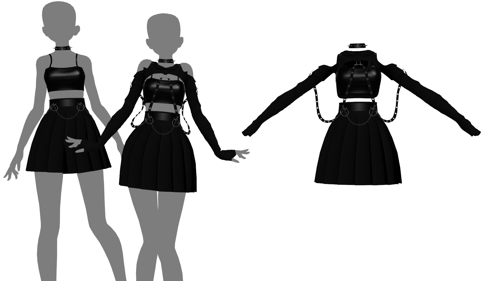 MMD - BREAKTHROUGH Outfit by fake-n-true on DeviantArt