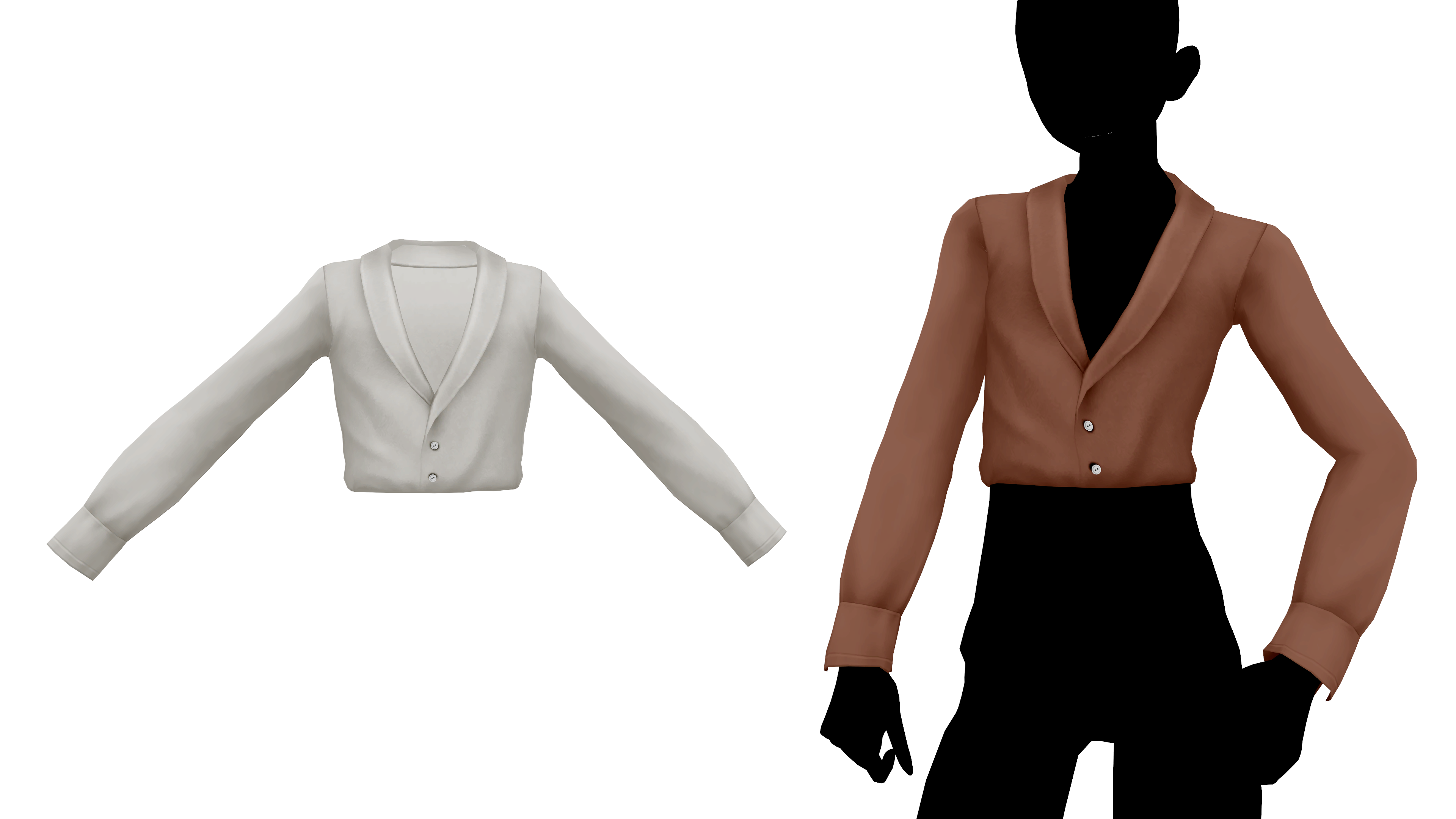 MMD - Sims 4 vincent blouse by fake-n-true on DeviantArt