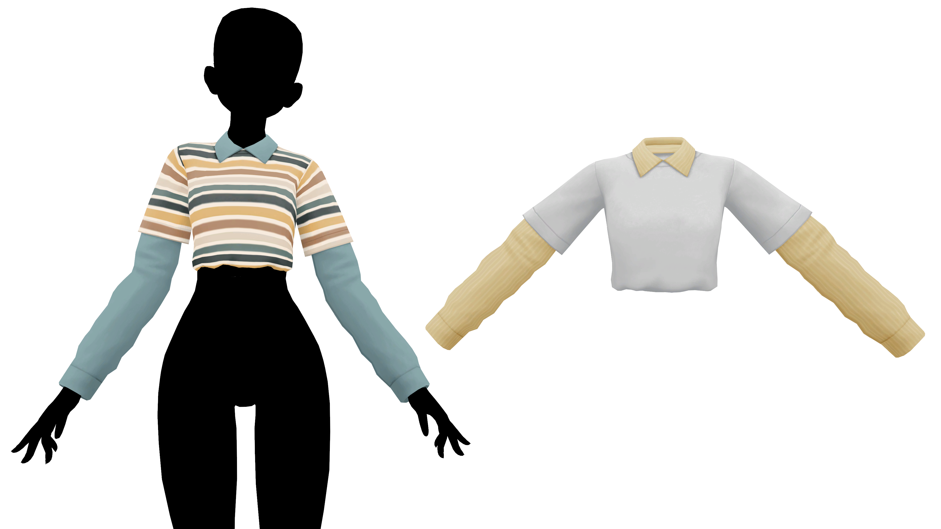 MMD - Sims 4 Diana Top by fake-n-true on DeviantArt