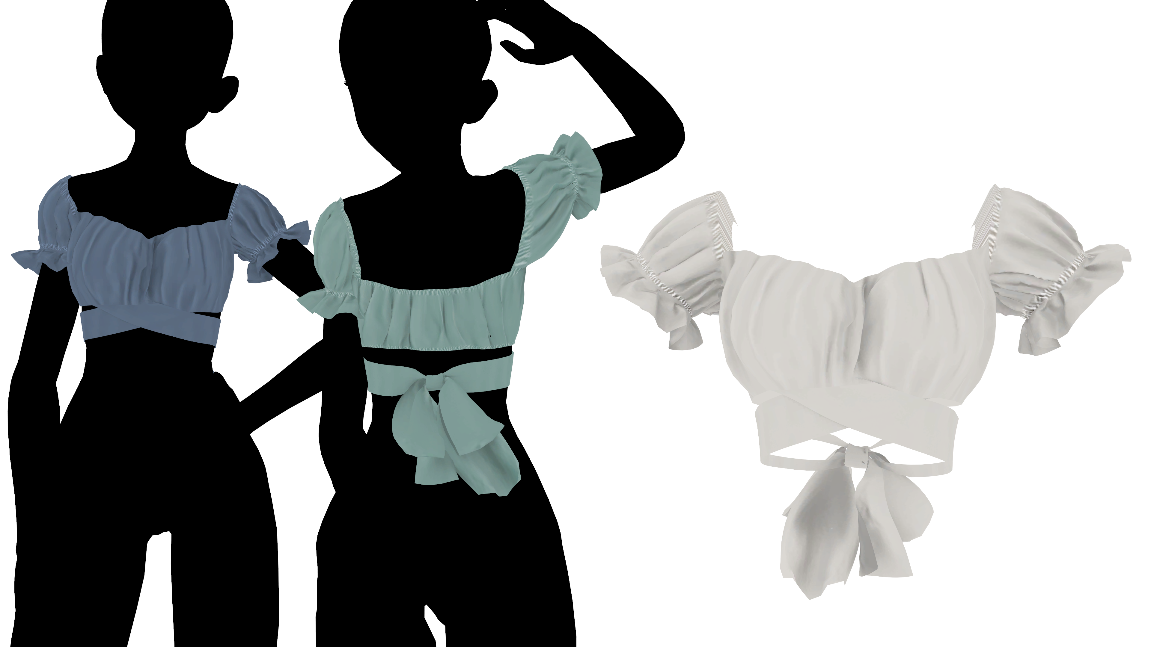 MMD - Sims 4 Emily Top by fake-n-true on DeviantArt