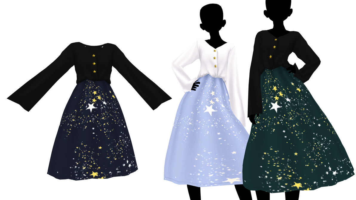 MMD - Sims 4 Trick Dress by fake-n-true on DeviantArt