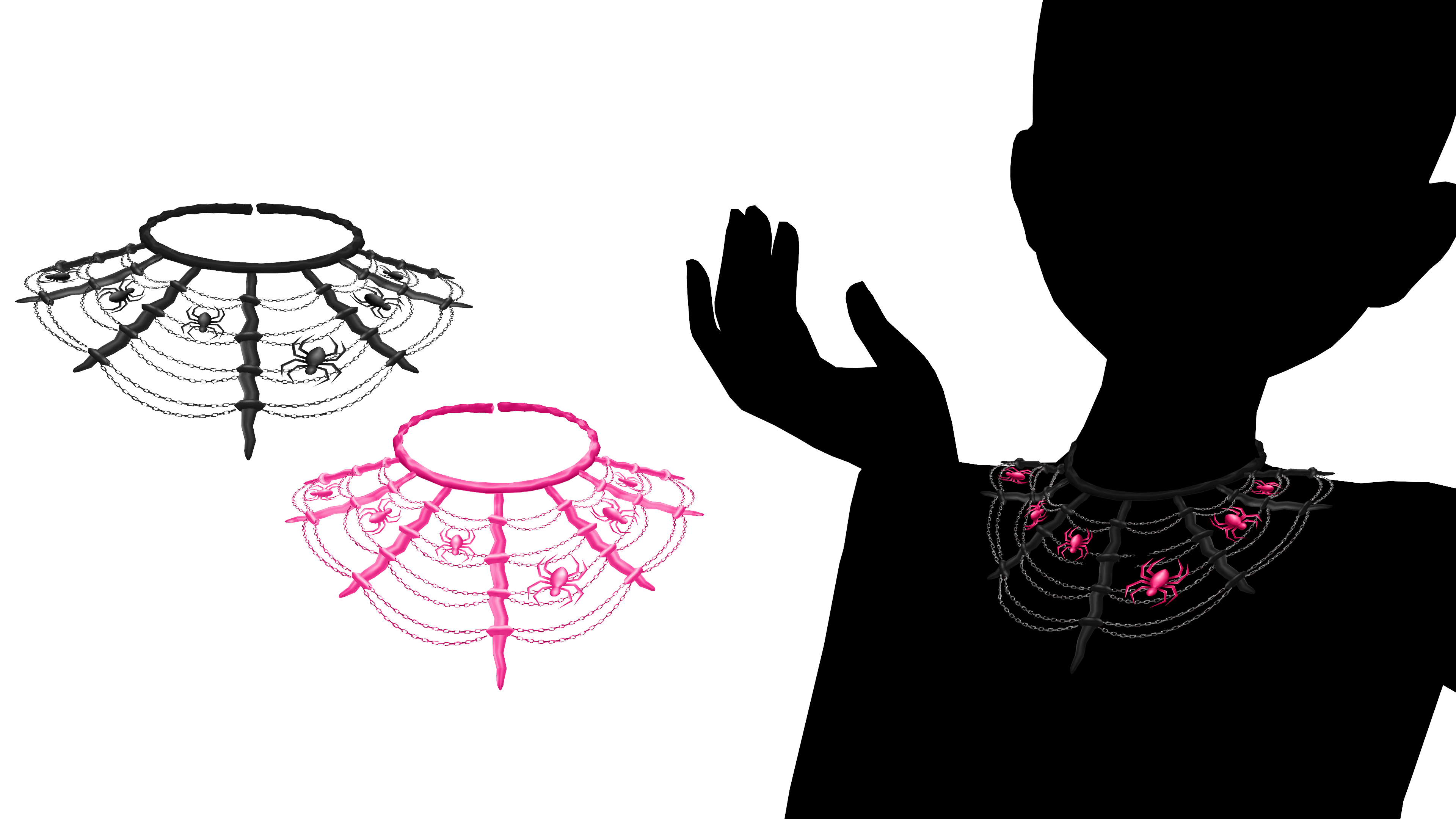 MMD - Sims 4 Spider Queen Necklace by fake-n-true on DeviantArt