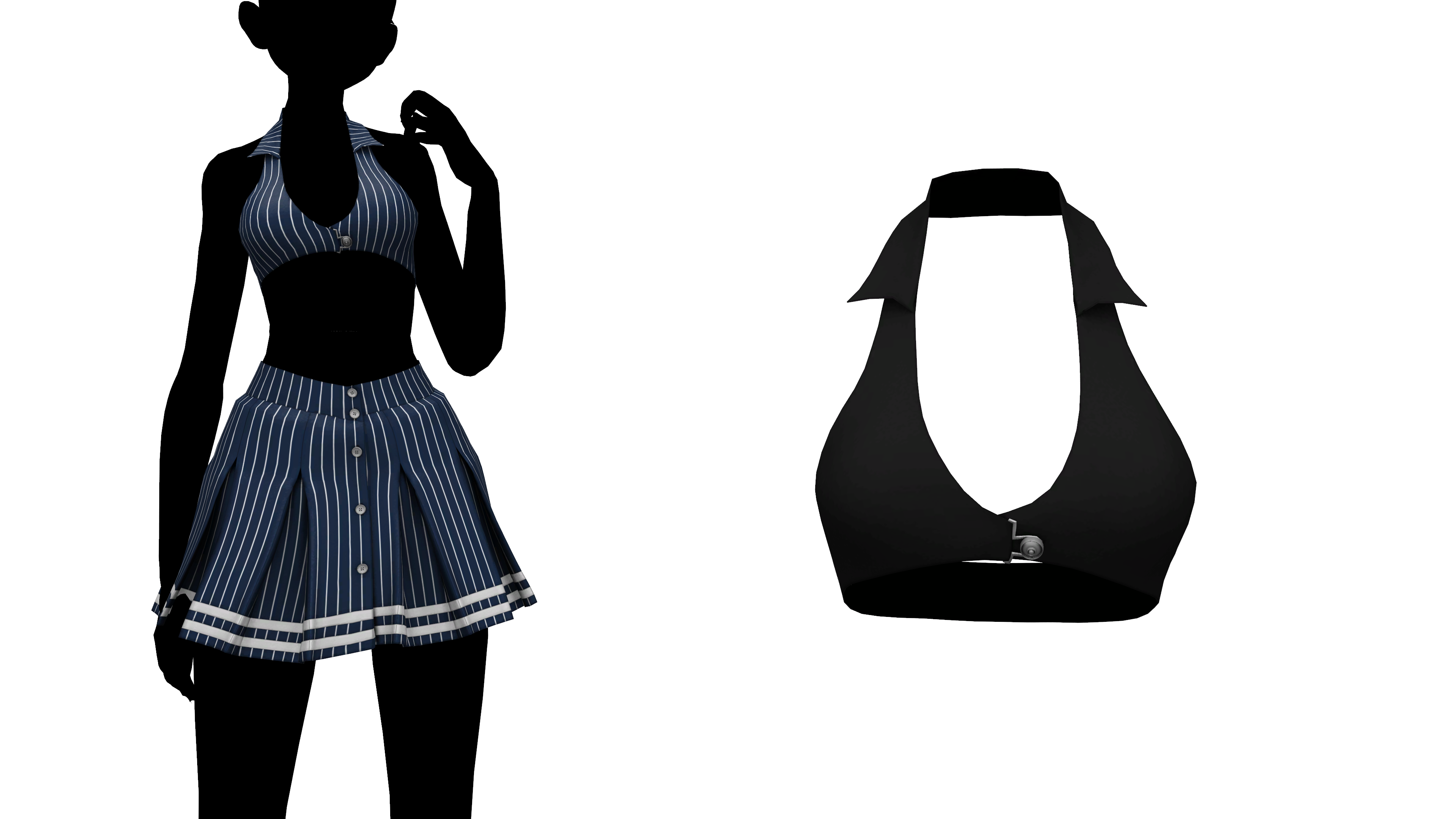 MMD - Sims 4 Lou Top by fake-n-true on DeviantArt