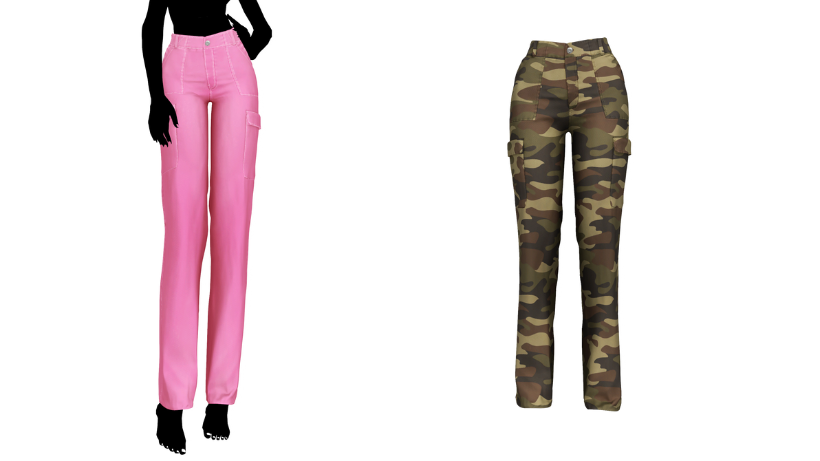 MMD - Sims 4 Cargo Jeans by fake-n-true on DeviantArt