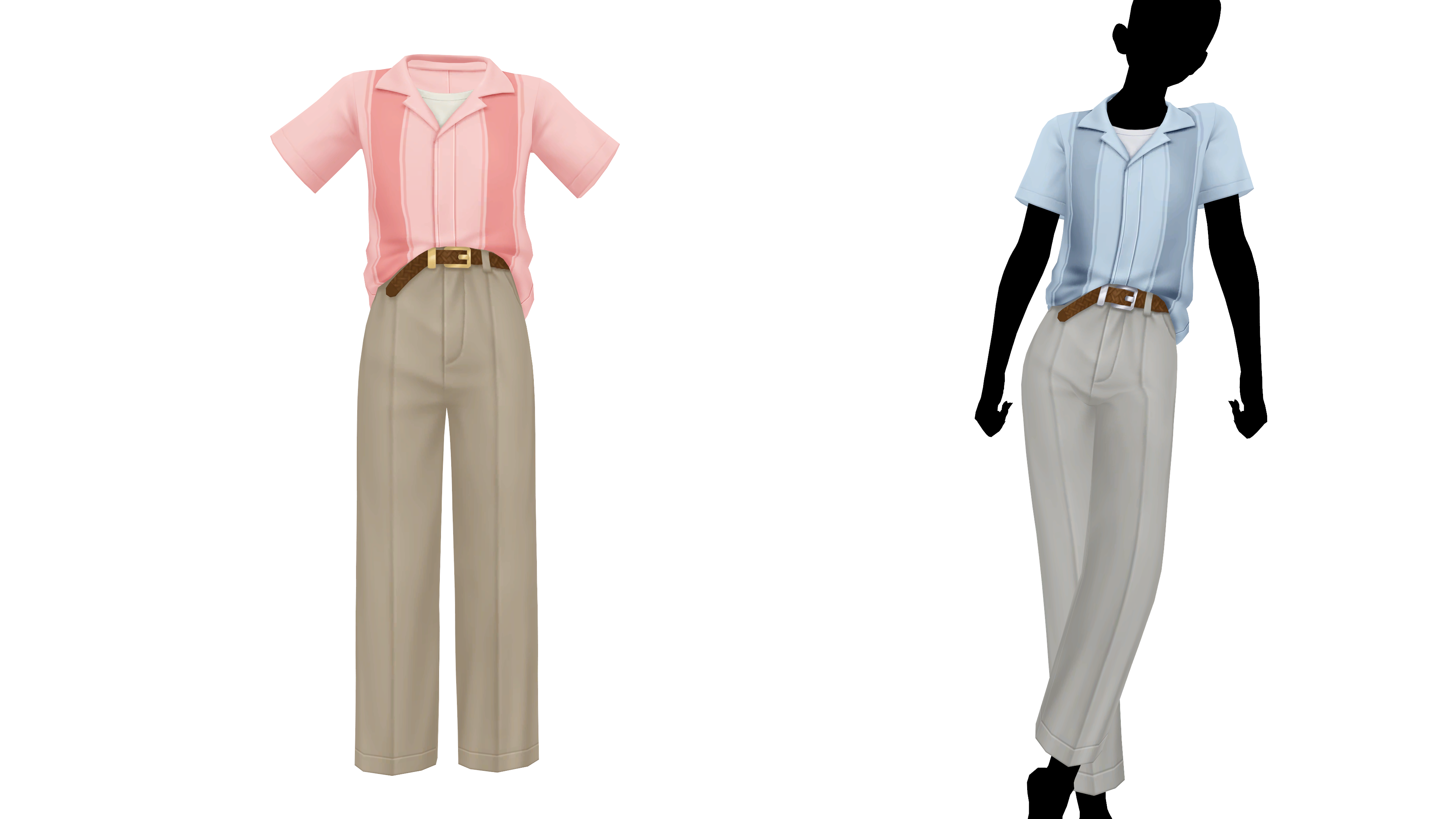 MMD - Sims 4 Double Trouble Outfit by fake-n-true on DeviantArt