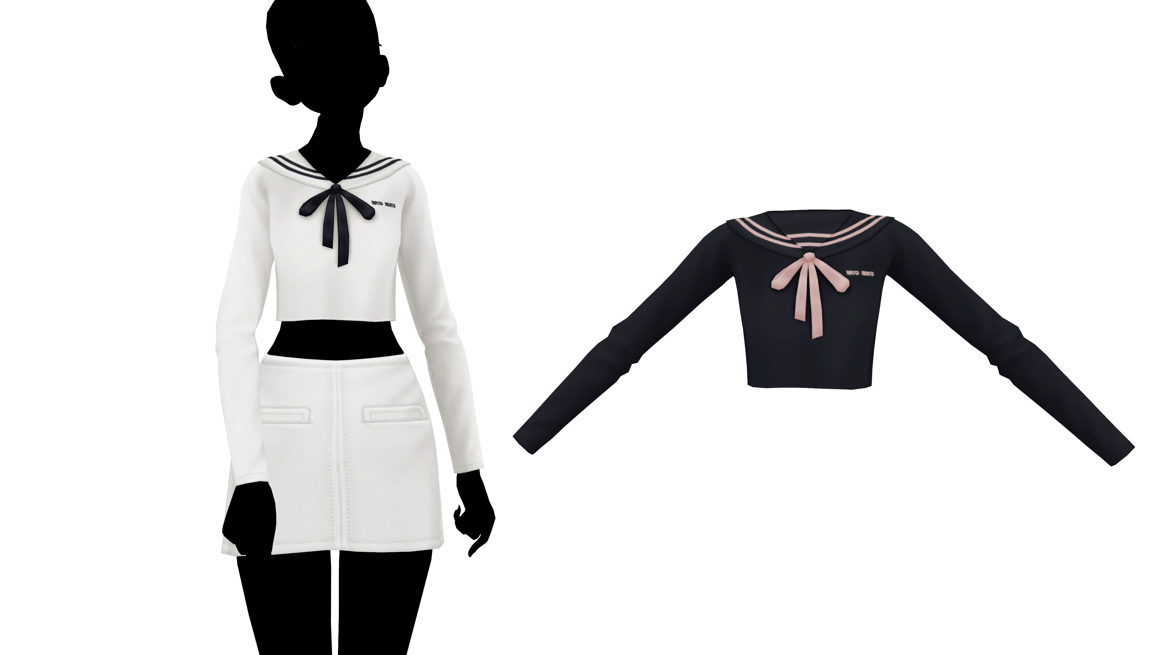 MMD - Sims 4 Malamente Top by fake-n-true on DeviantArt