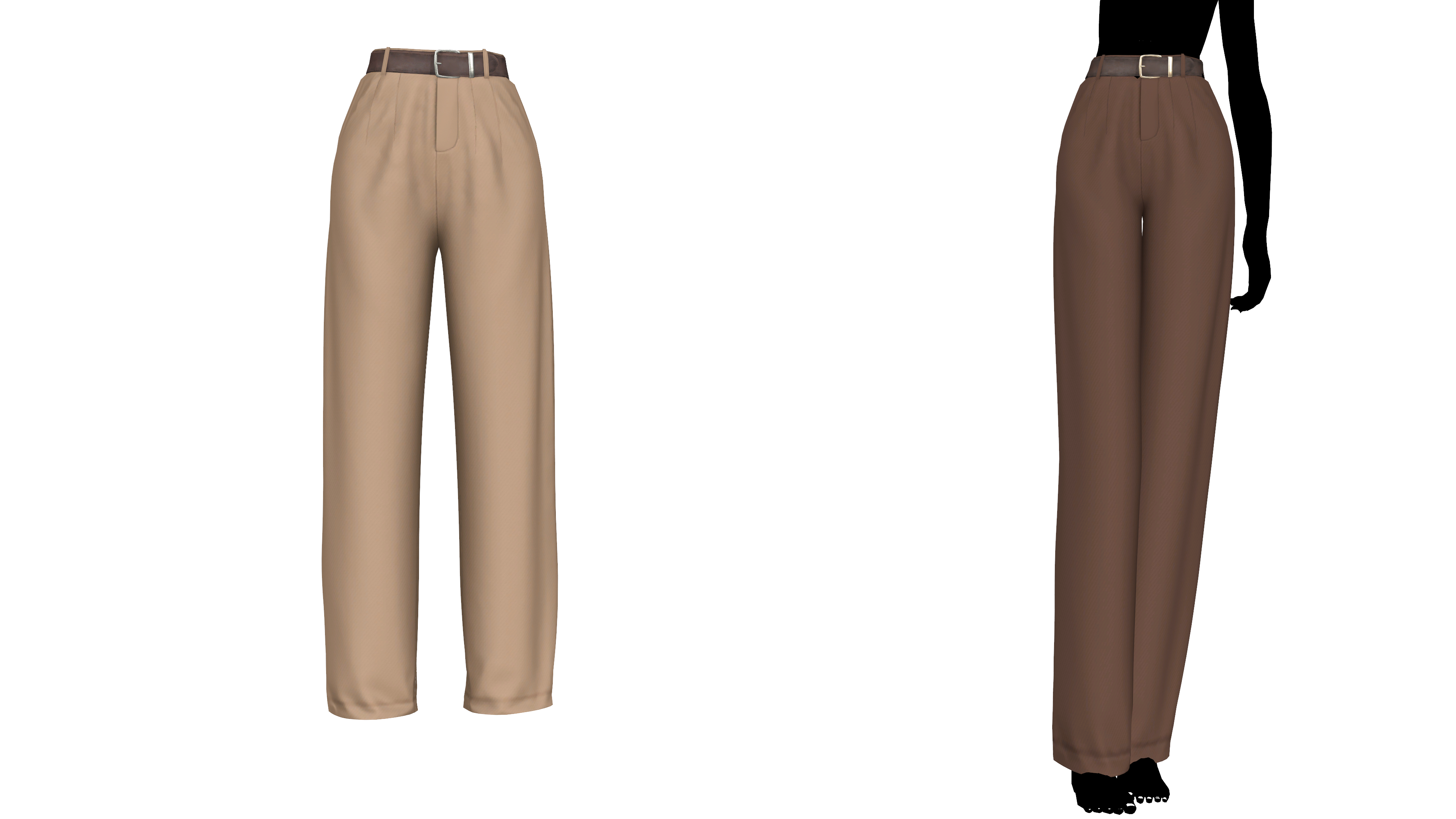MMD - Sims 4 Wide Leg Pants by fake-n-true on DeviantArt