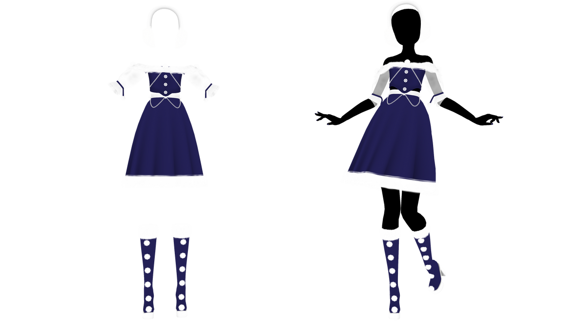 MMD - Doughnut Oufit by fake-n-true on DeviantArt
