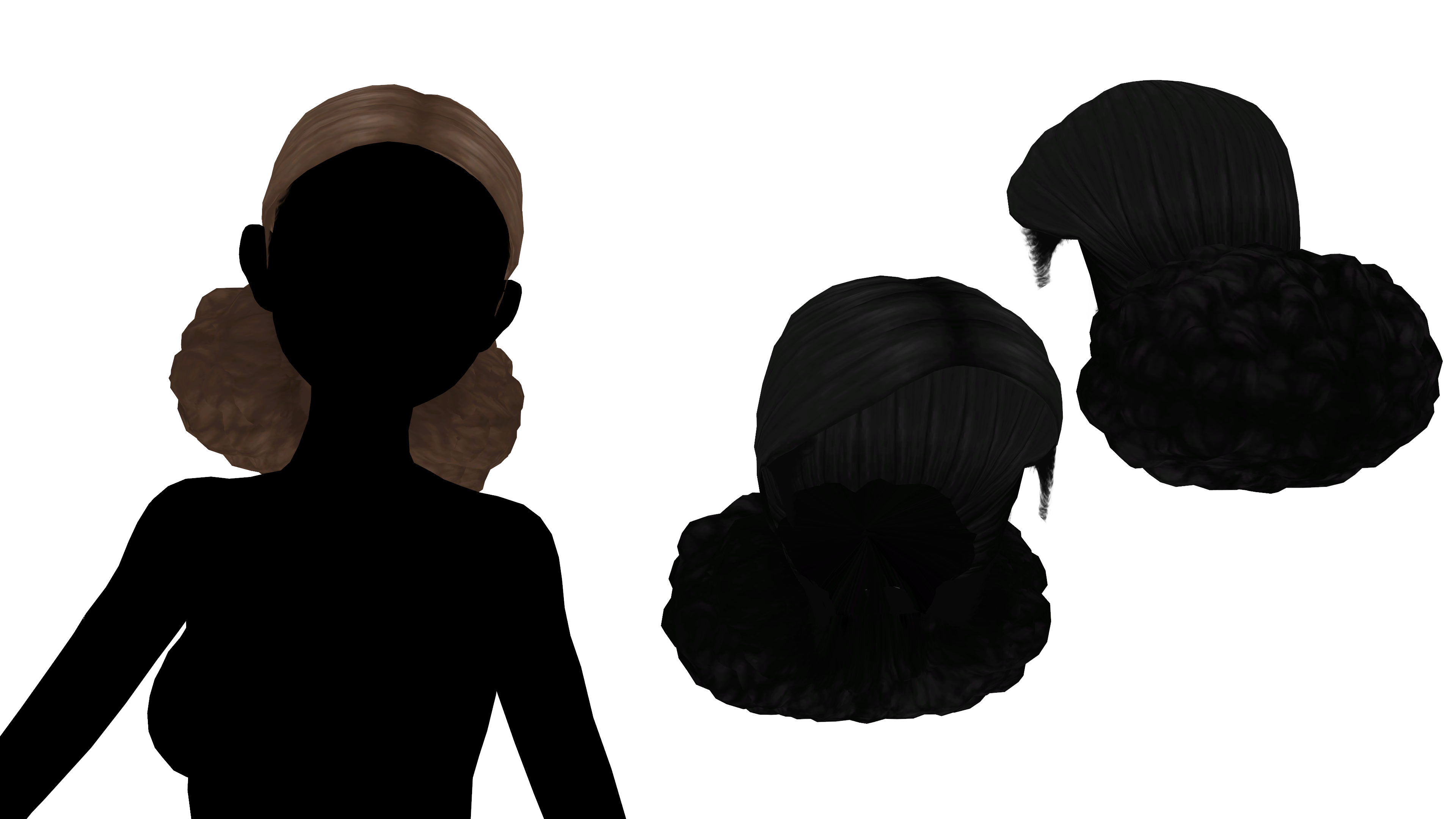 MMD - Sims 4 Anna Afro Puffs by fake-n-true on DeviantArt